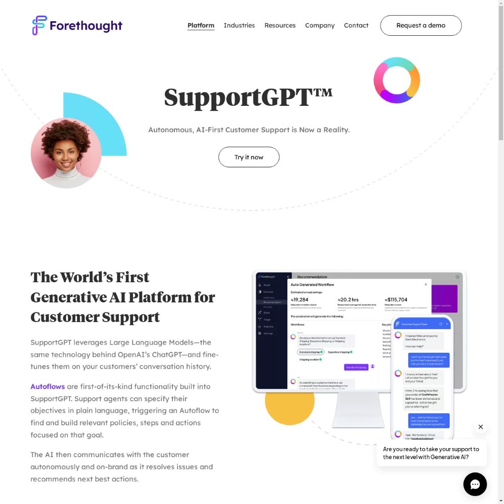 SupportGPT - Ai Tool Details & Features