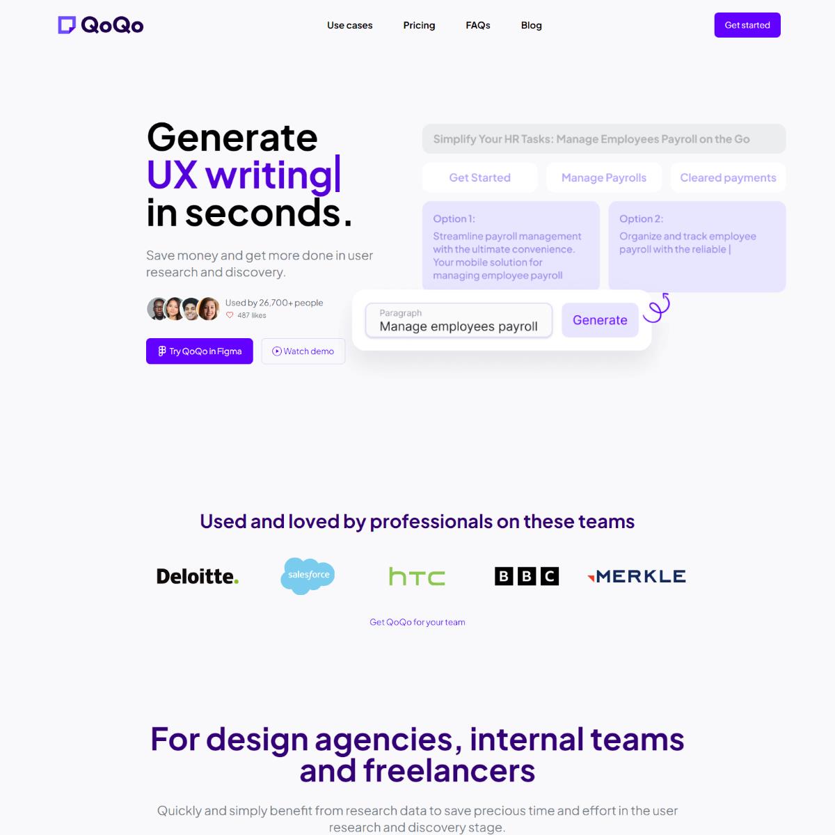 QoQo - Ai Tool Details & Features