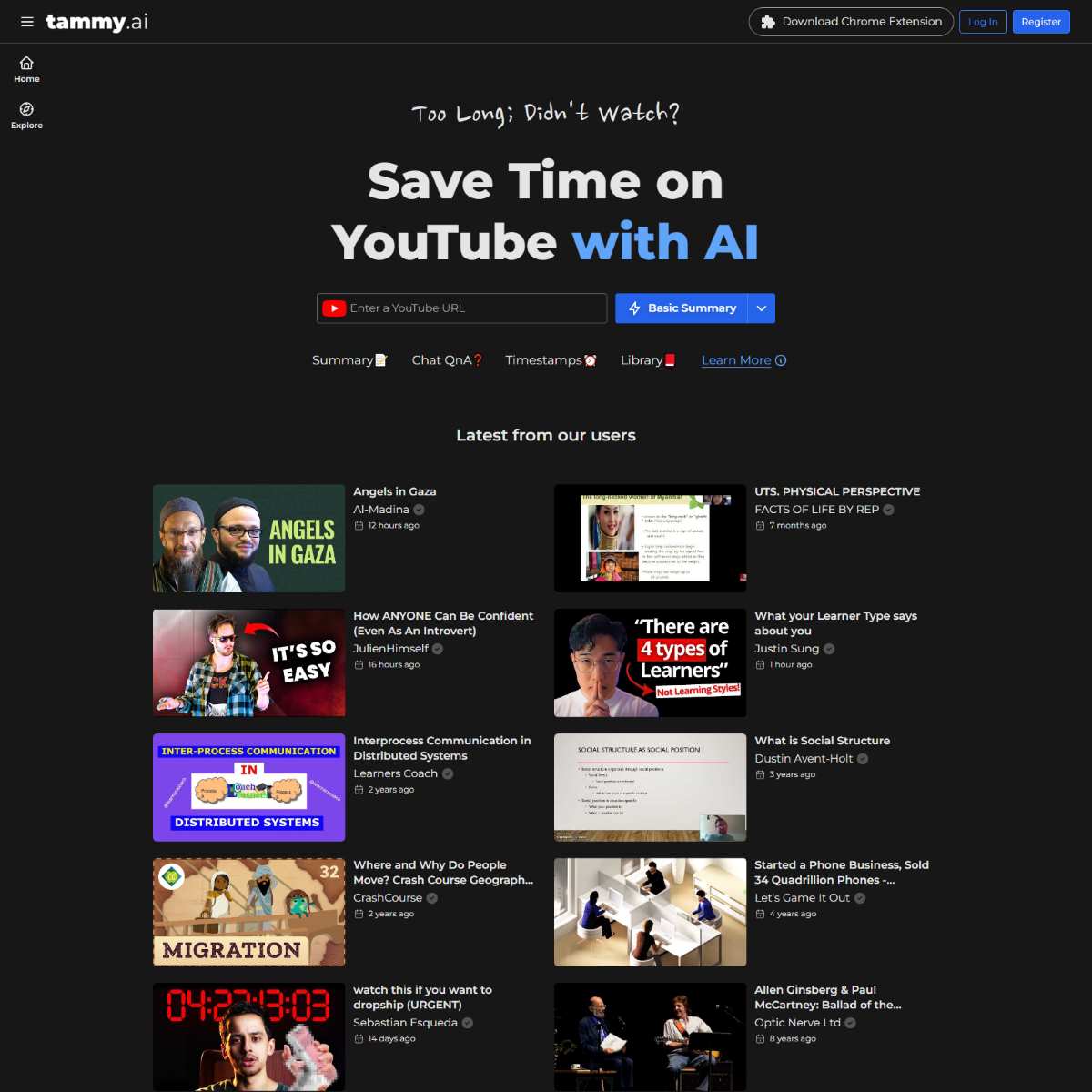 Tammy AI - Ai Tool Details & Features