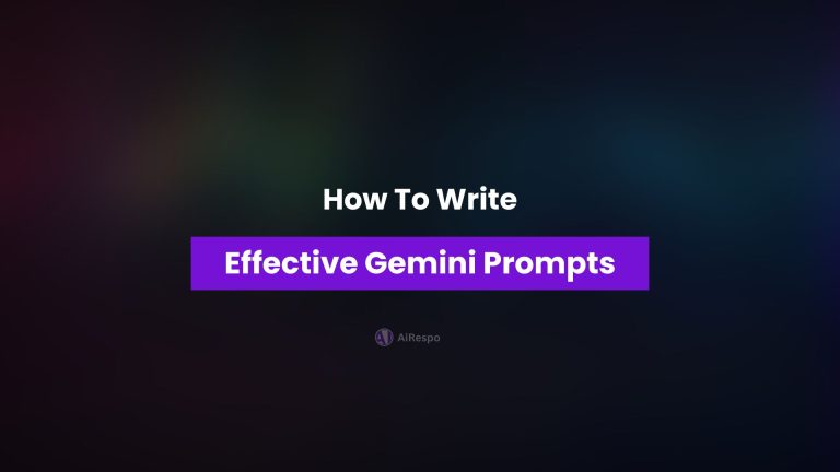 Gemini Prompt writing guide for effective results in 2024