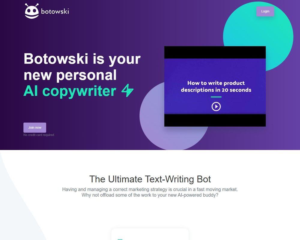 Botowski - Ai Tool Details & Features