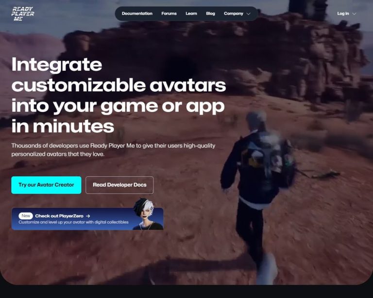 Ready Player Me - Ai Tool Details & Features