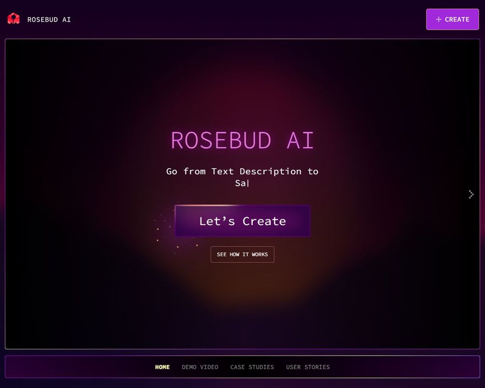 Rosebud AI - Ai Tool Details & Features