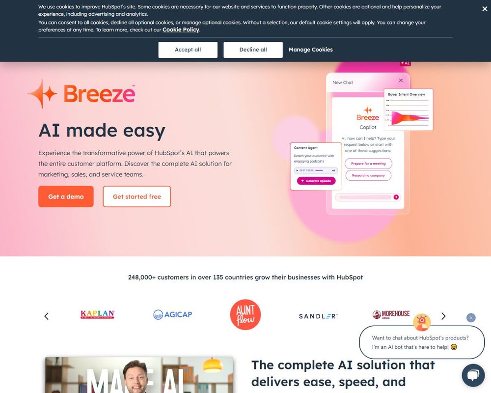 HubSpot AI - Ai Tool Details & Features