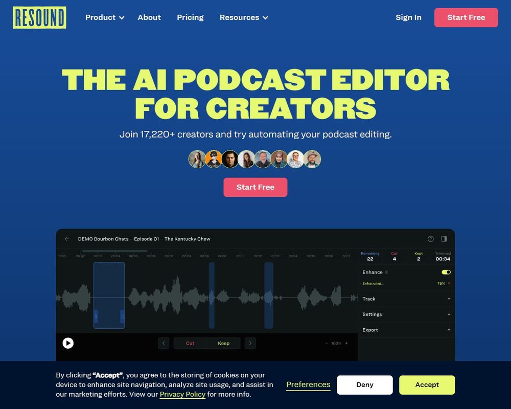 Resound - Ai Tool Details & Features