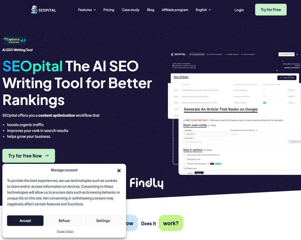 Seopital - Ai Tool Details & Features