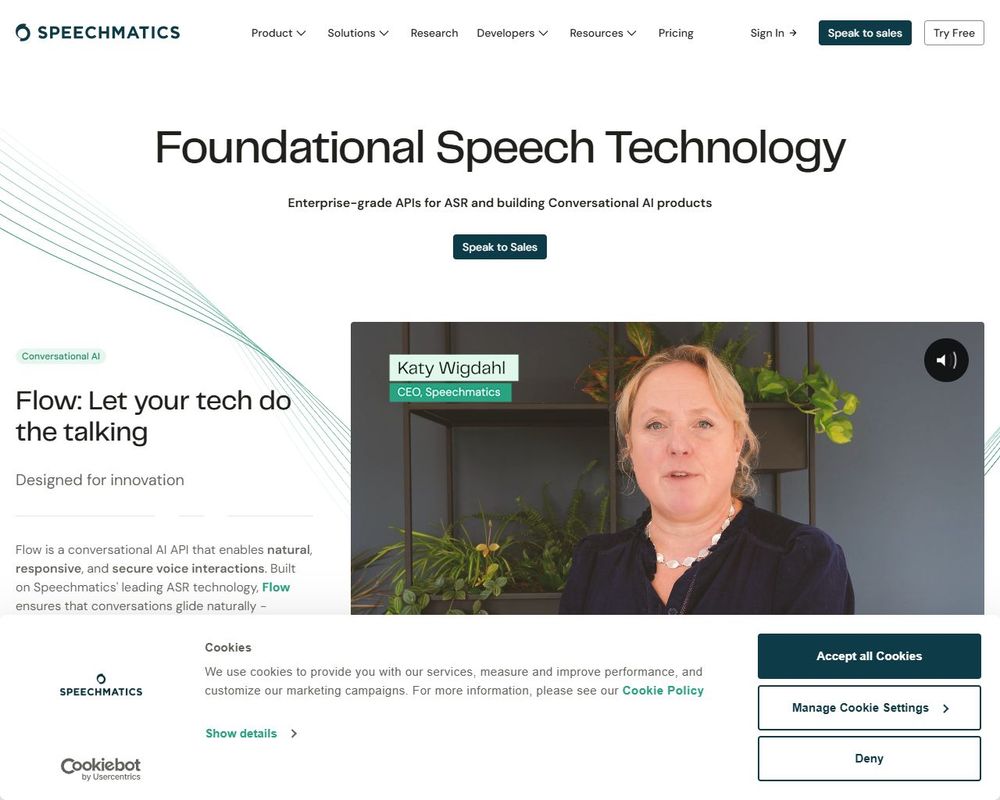 Speechmatics - Ai Tool Details & Features