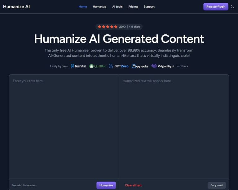 AI Humanizer Pro - Ai Tool Details & Features