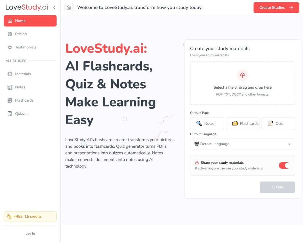 LoveStudy.ai - Ai Tool Details & Features