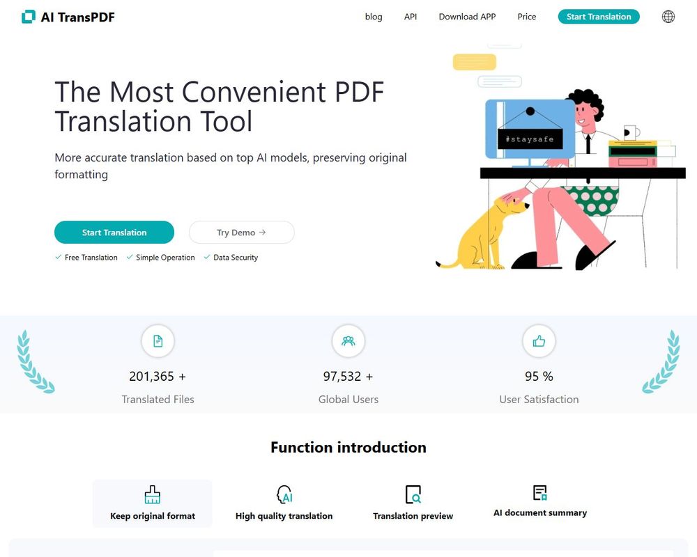 AI TransPDF Ai Tool Details Features AI TransPDF Ai Tool Details Features