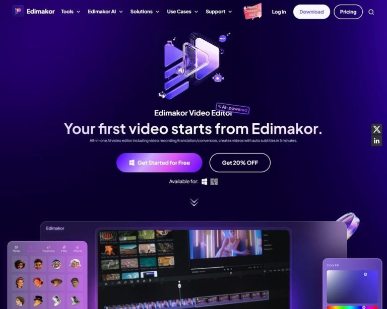 HitPaw Edimakor - Ai Tool Details & Features