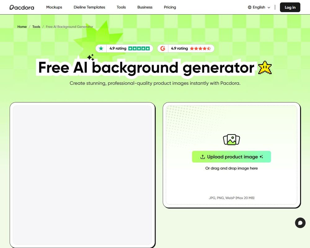 Pacdora AI Background Generator - Ai Tool Details & Features