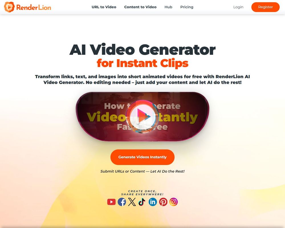 Renderlion - Ai Tool Details & Features
