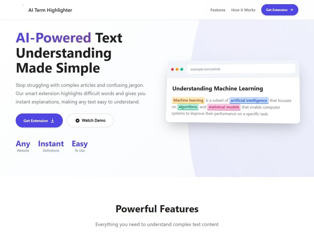 AI Term Highlighter - Ai Tool Details & Features