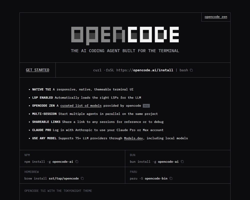 opencode.ai - Ai Tool Details & Features