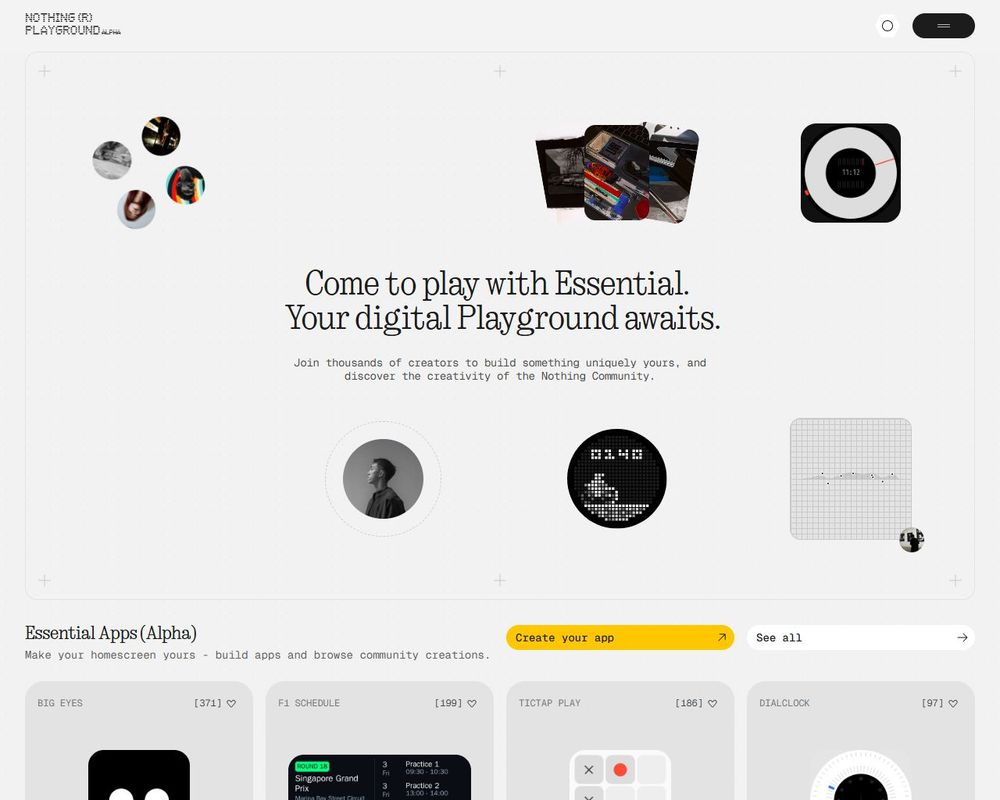 Nothing Playground - Ai Tool Details & Features