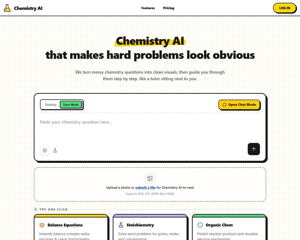 Chemistry AI - Ai Tool Details & Features
