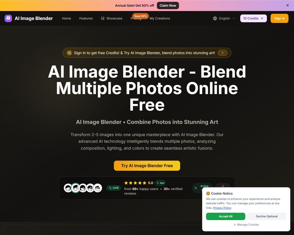 ImageBlender.app - Ai Tool Details & Features
