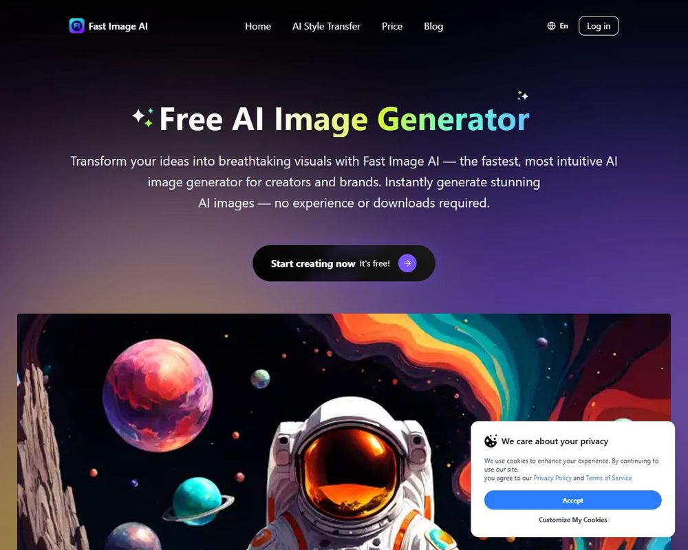 Fast Image AI - Ai Tool Details & Features