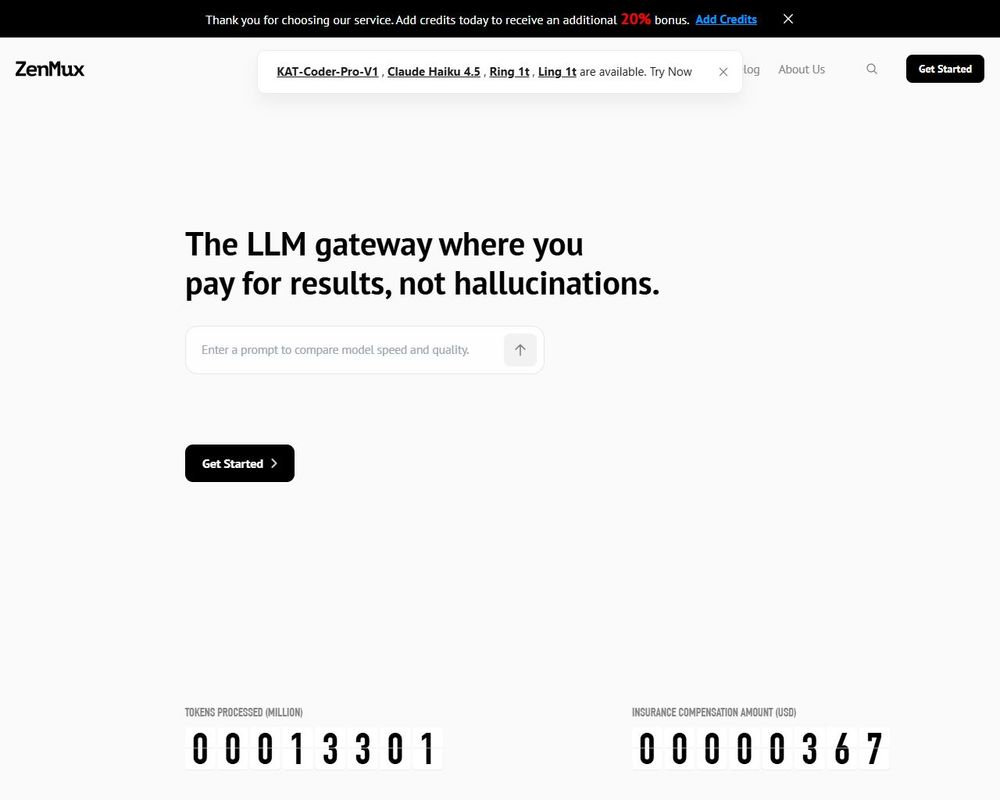 ZenMux - Ai Tool Details & Features