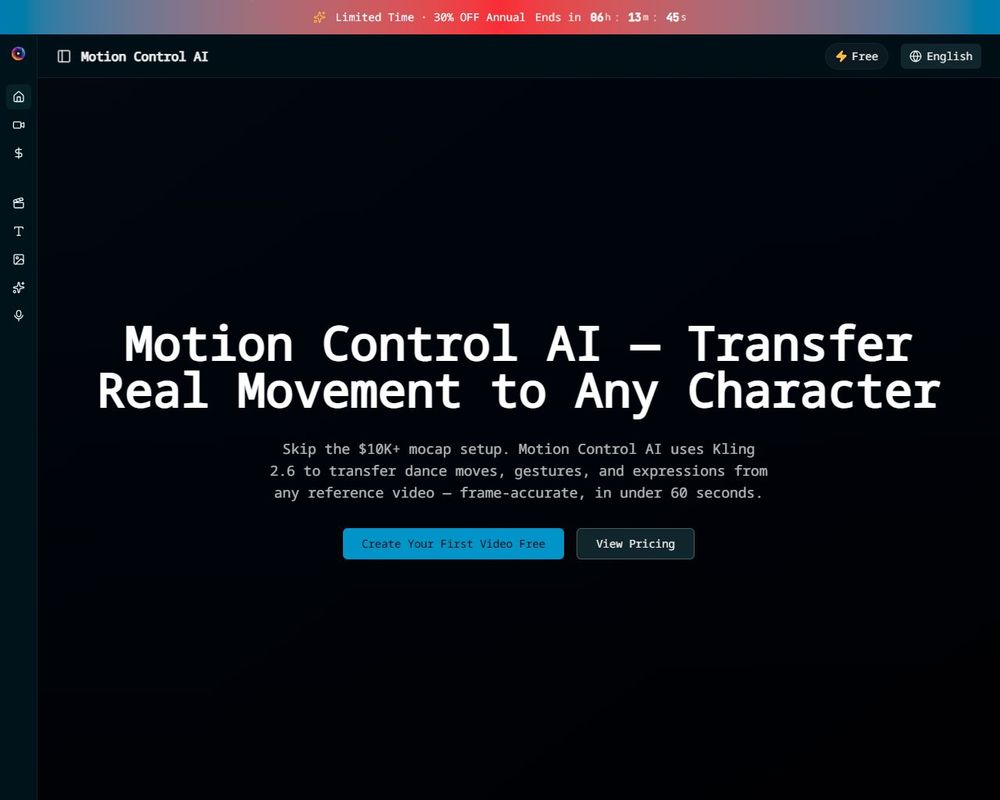 Motion Control AI - Ai Tool Details & Features