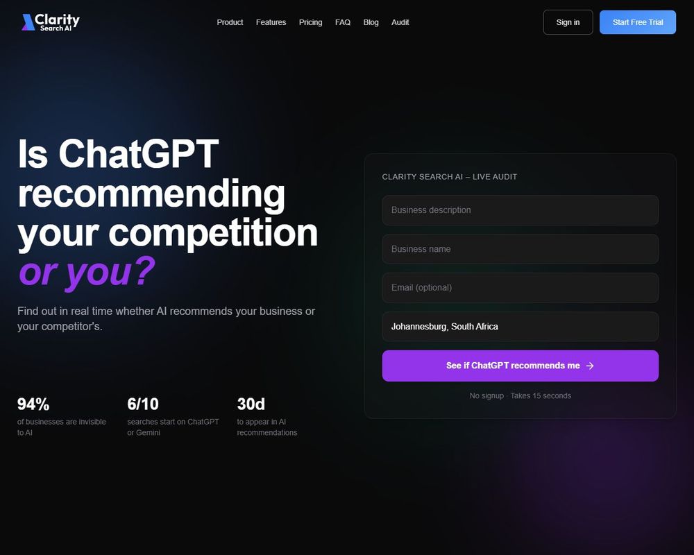 ClaritySearch.ai - Ai Tool Details & Features